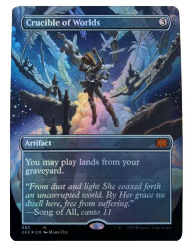 Crucible of Worlds [Borderless] Prices | Magic Double Masters 2022 | Magic Cards