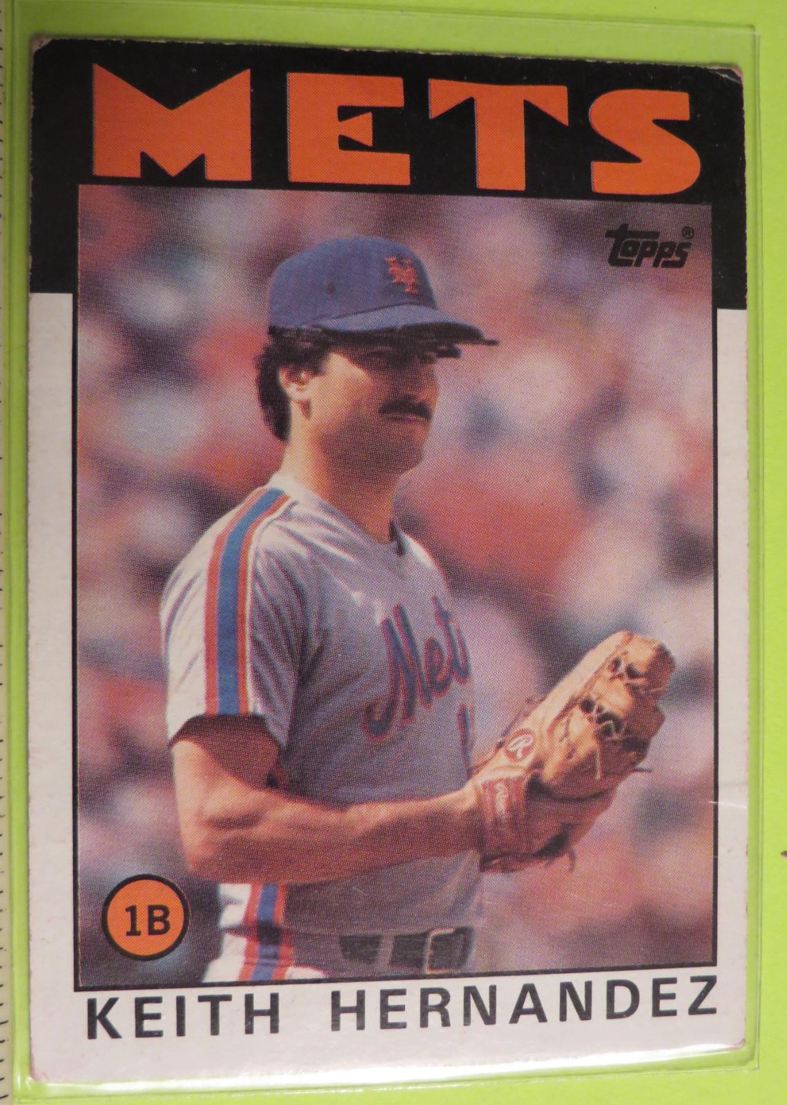 Keith Hernandez | Ungraded | 1986 Topps