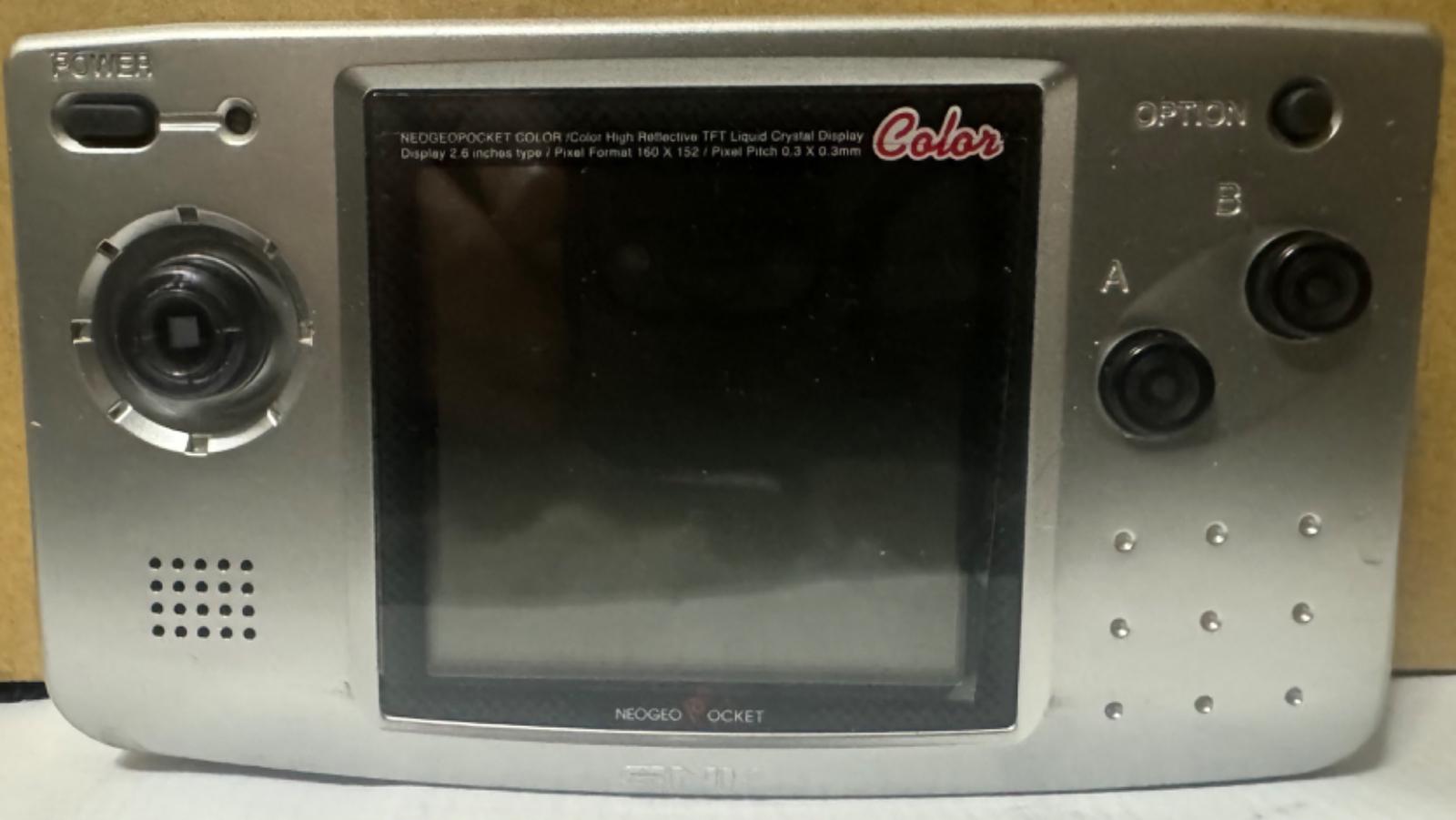 Neo Geo Pocket Color [Solid Silver] Prices JP Neo Geo Pocket Color ...