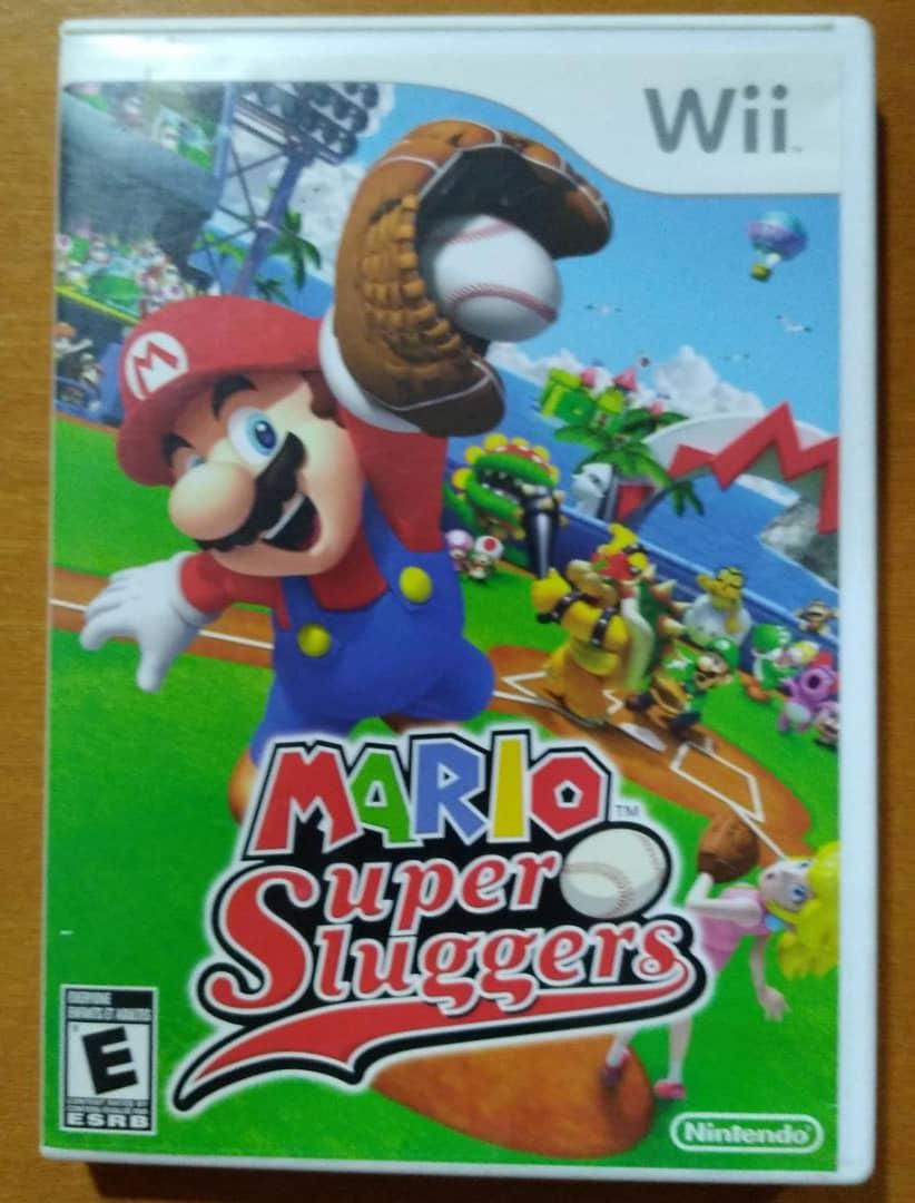 Mario Super Sluggers | Item, Box, and Manual | Wii
