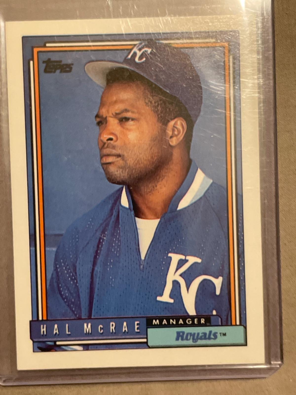 Hal McRae | Ungraded | 1992 Topps