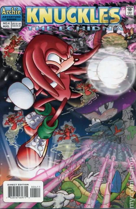 Knuckles the Echidna #4 (1997) Prices | Knuckles the Echidna Series