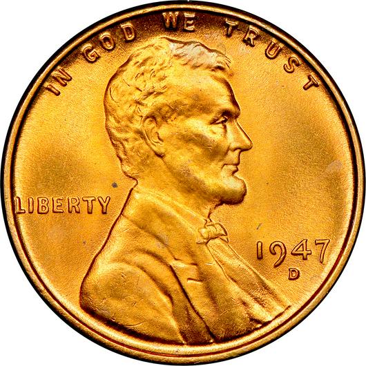 1947 D | Ungraded | Lincoln Wheat Penny