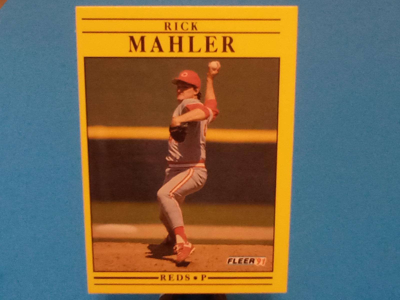 Rick Mahler | Ungraded | 1991 Fleer