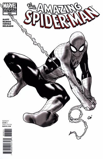 Amazing Spider-Man [Arch Sketch] #669 (2011) Prices | Amazing Spider ...