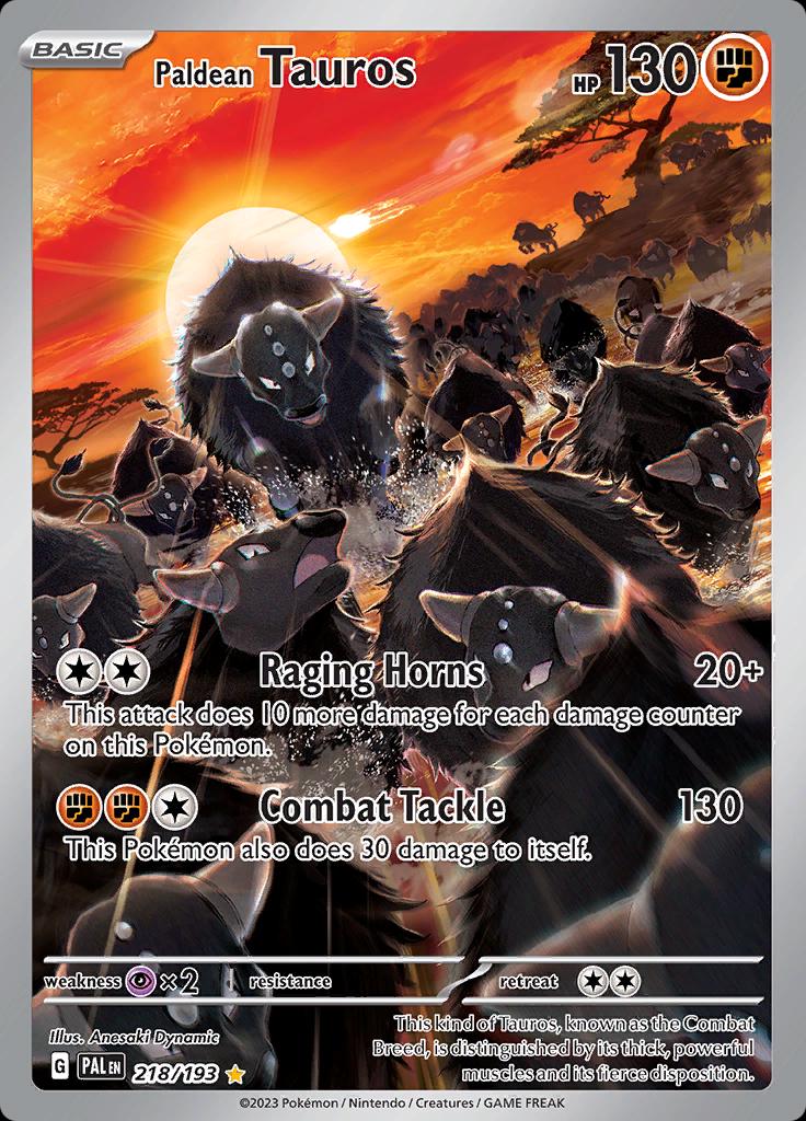 Paldean Tauros #218 Prices | Pokemon Paldea Evolved | Pokemon Cards Paldean Tauros #218 Prices | Pokemon Paldea Evolved | Pokemon Cards