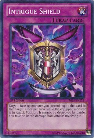 Intrigue Shield [1st Edition] | Ungraded | YuGiOh Shadow Specters