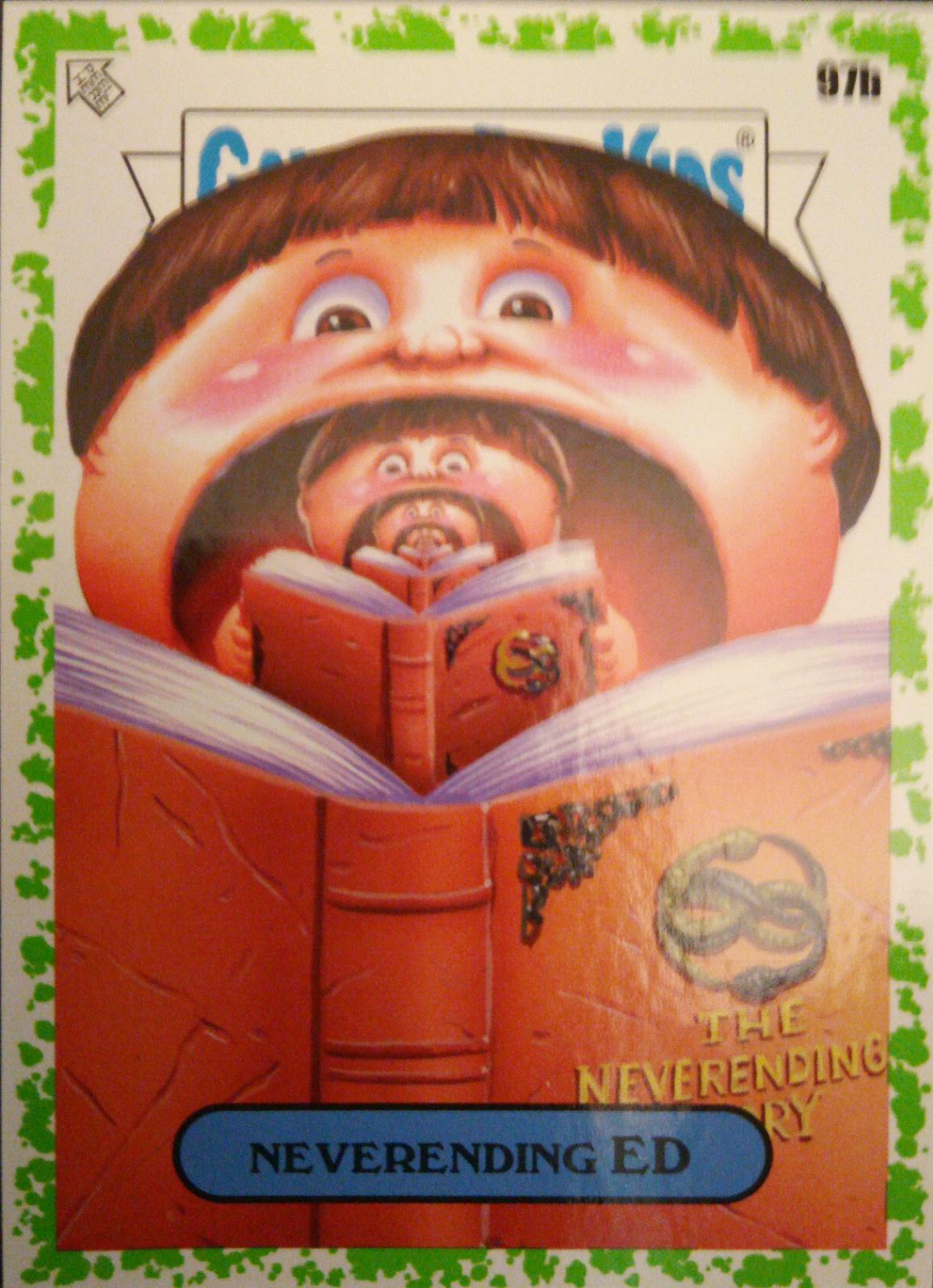 Neverending Ed [Green] #97b Prices | Garbage Pail Kids Book Worms | GPK ...