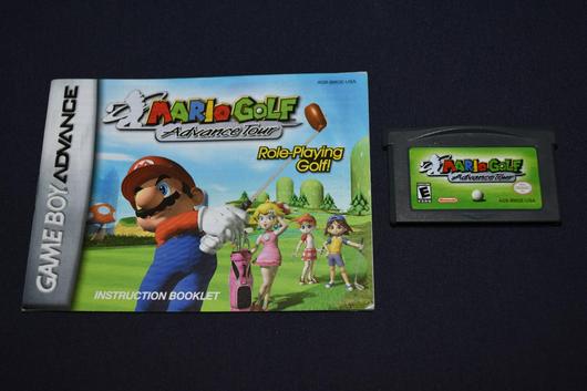 Mario Golf Advance Tour | Item and Manual only | GameBoy Advance