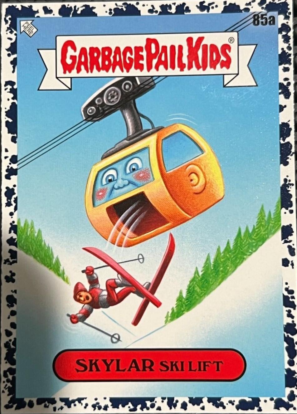 SKYLAR Ski Lift [Black] #85a Prices | Garbage Pail Kids Go on Vacation ...