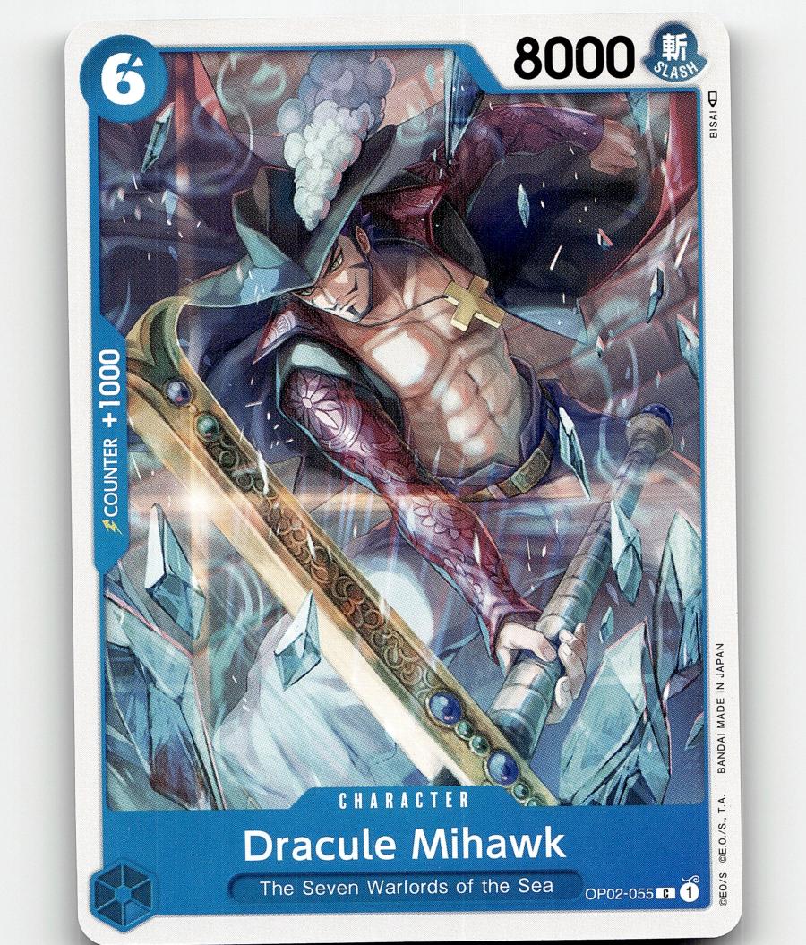 Dracule Mihawk OP02-055 Prices | One Piece Paramount War | One Piece Cards
