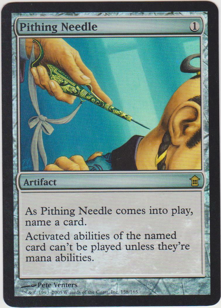 Pithing Needle [Foil] Prices | Magic Saviors of Kamigawa | Magic Cards