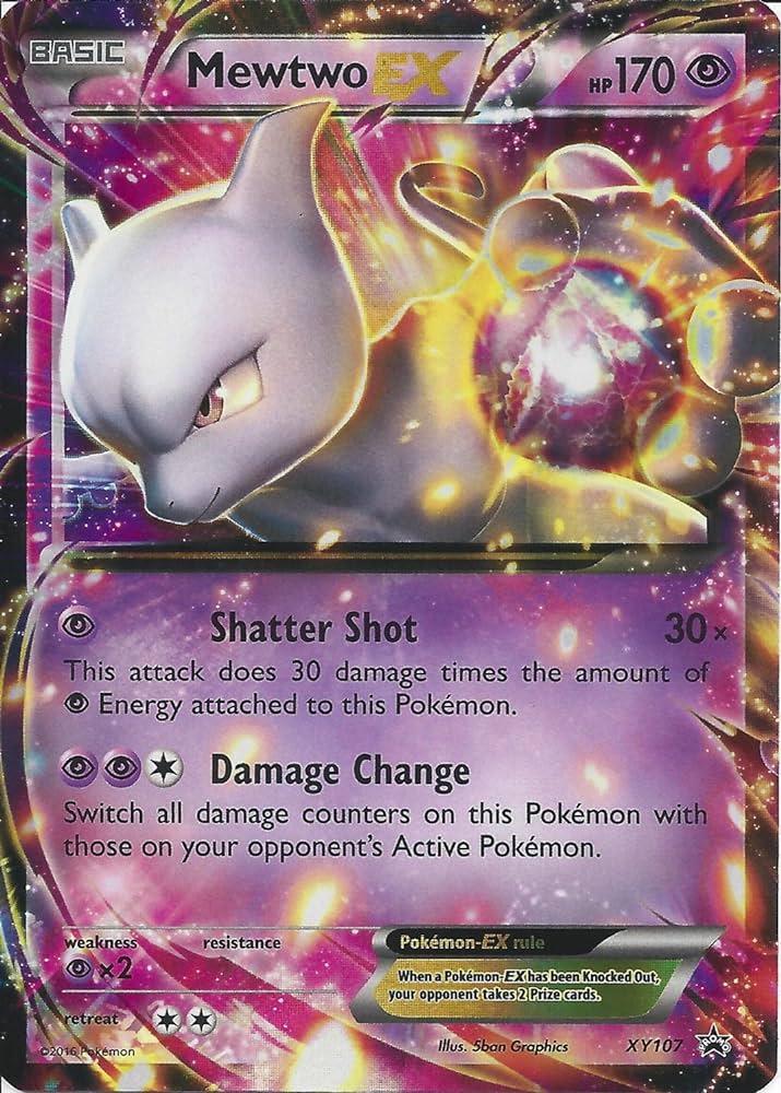 Mewtwo EX #XY107 Prices | Pokemon Promo | Pokemon Cards