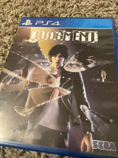Judgment | Item and Box only | Playstation 4