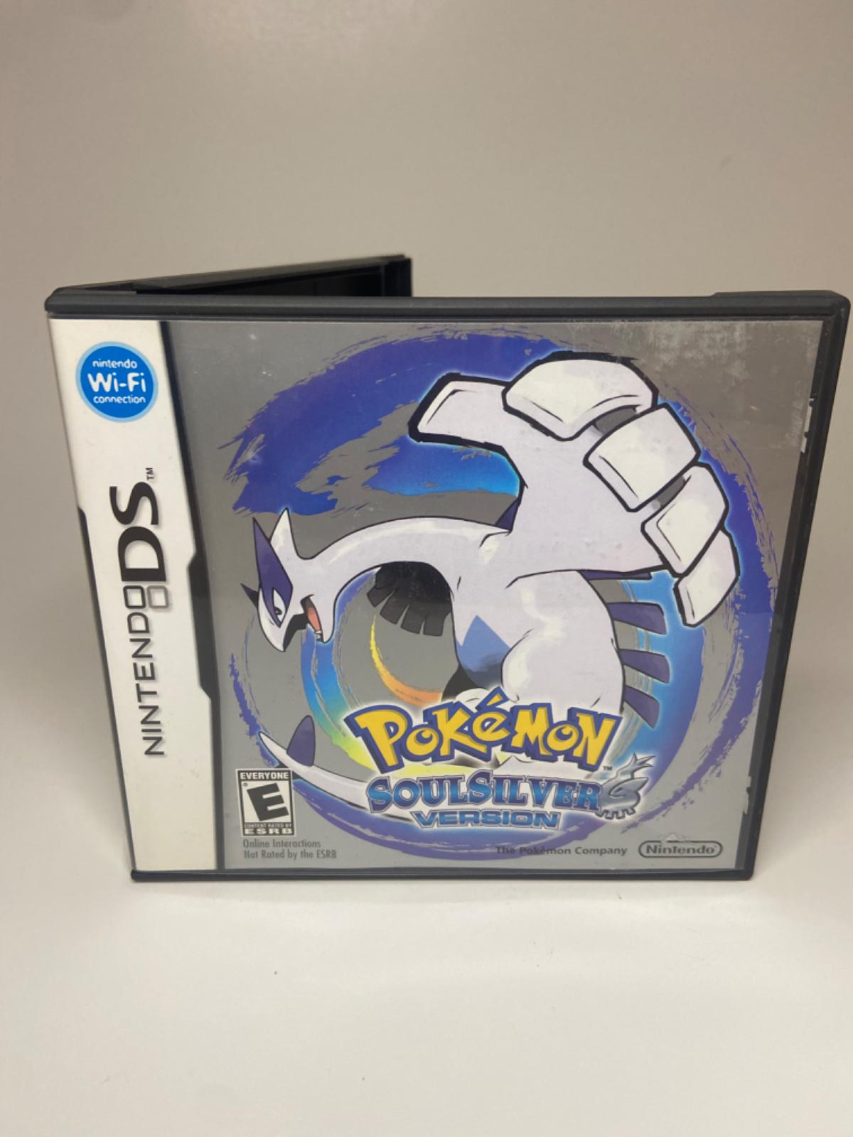 Pokemon SoulSilver Version | Item, Box, and Manual | Nintendo DS