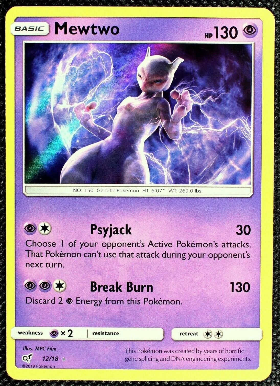Mewtwo #12 Prices | Pokemon Detective Pikachu | Pokemon Cards