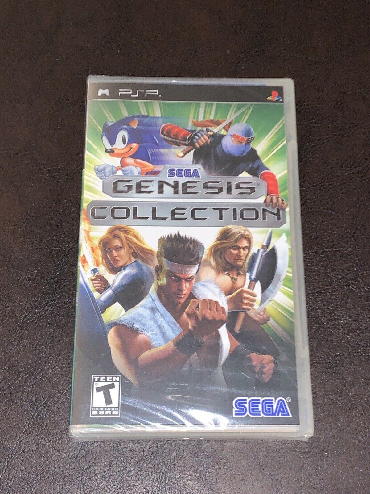 Sega Genesis Collection | New Item, Box, and Manual | PSP