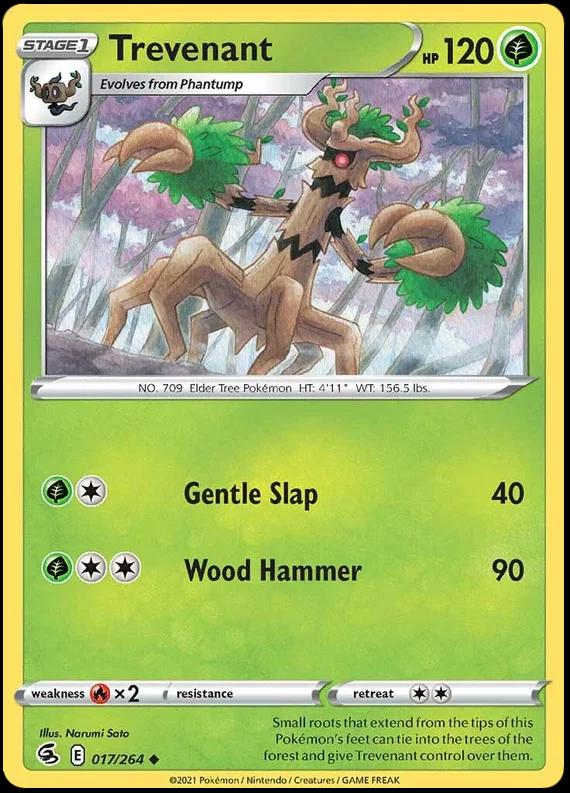 Trevenant #17 Prices | Pokemon Fusion Strike | Pokemon Cards