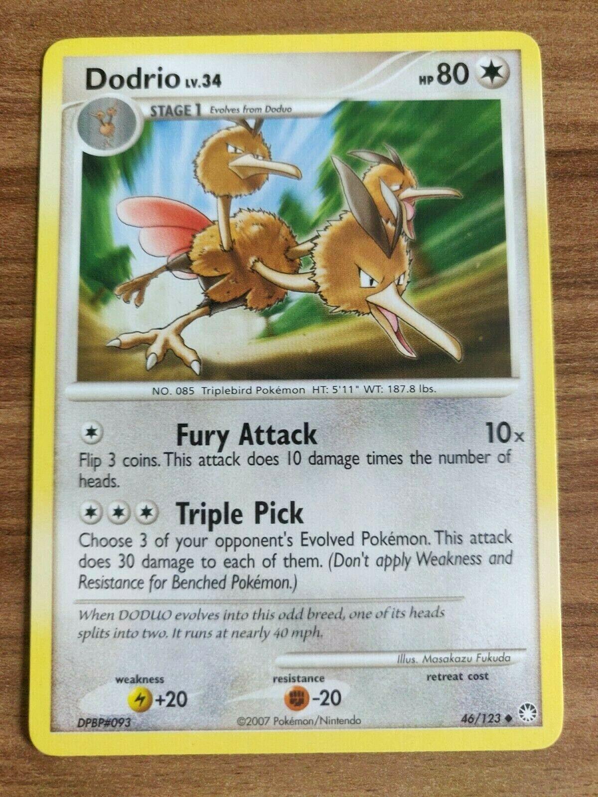 Dodrio #46 Prices | Pokemon Mysterious Treasures | Pokemon Cards