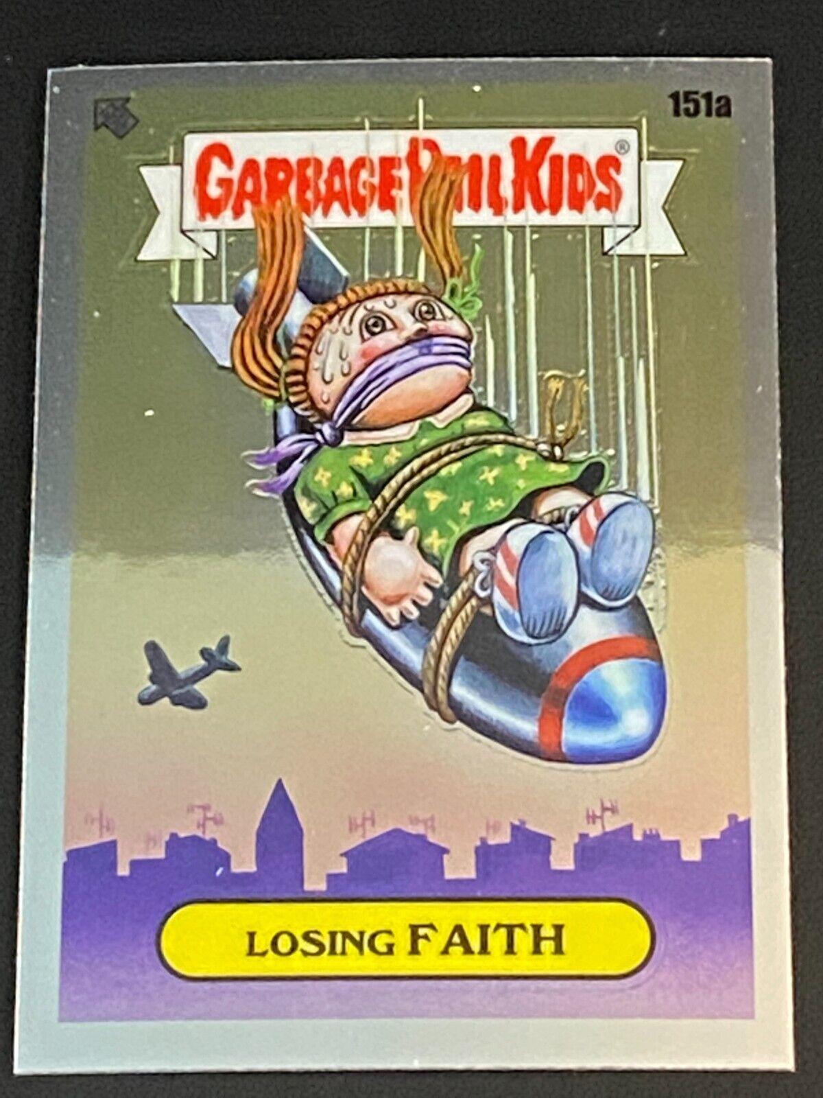 LOSING FAITH #151a Prices | 2021 Garbage Pail Kids Chrome | GPK Cards