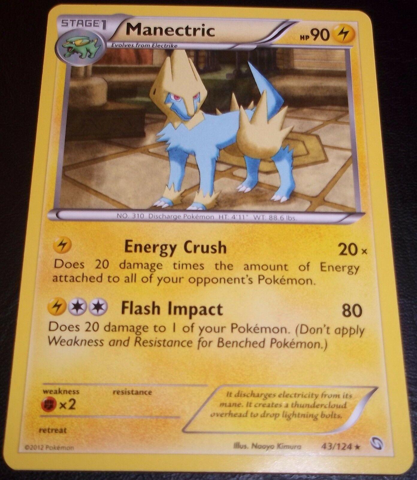 Manectric #43 Prices | Pokemon Dragons Exalted | Pokemon Cards