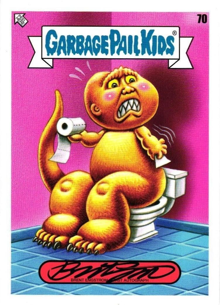 Jurassic Mark [Autograph] #70 Prices | Garbage Pail Kids Intergoolactic ...