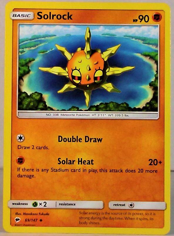 Solrock #69 Prices | Pokemon Burning Shadows | Pokemon Cards