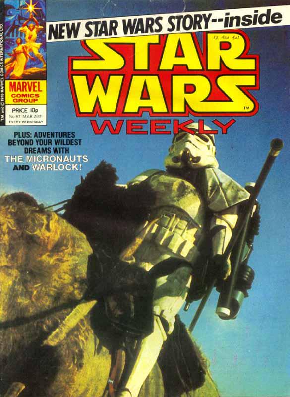 Star Wars Weekly #57 (1979) Prices | Star Wars Weekly Series