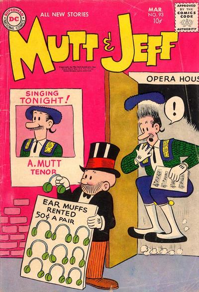 Mutt & Jeff #93 (1957) Prices | Mutt and Jeff Series