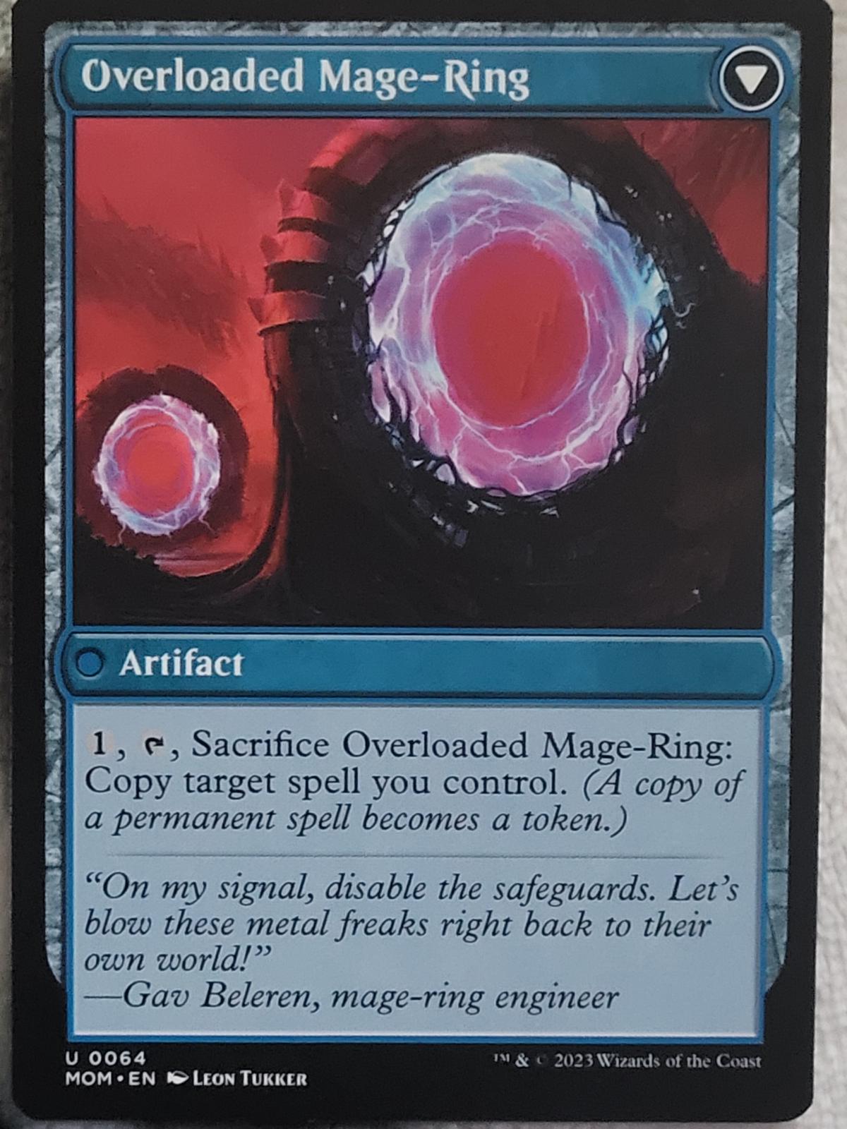 Invasion of Vryn // Overloaded Mage-Ring #64 Prices | Magic March of ...