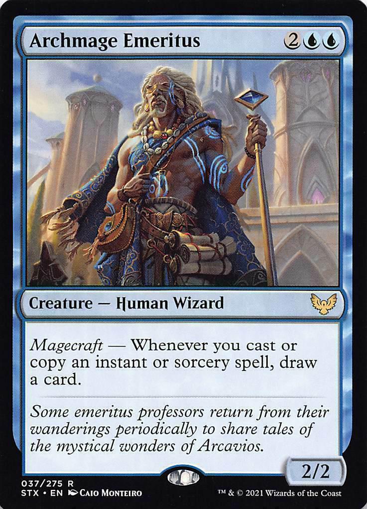Archmage Emeritus Prices | Magic Strixhaven School of Mages | Magic Cards