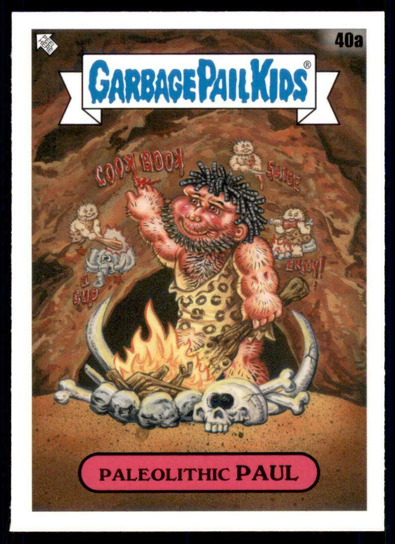 Paleolithic PAUL #40a Prices | Garbage Pail Kids Food Fight | GPK Cards