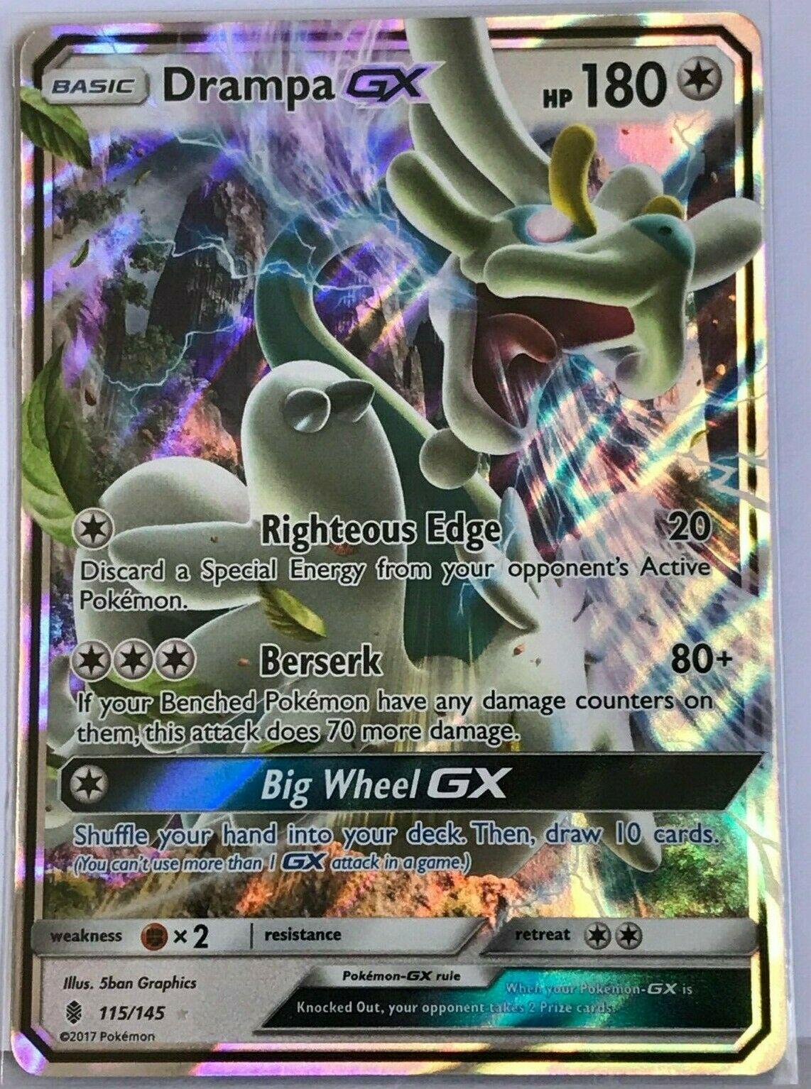 Drampa GX #115 Prices | Pokemon Guardians Rising | Pokemon Cards
