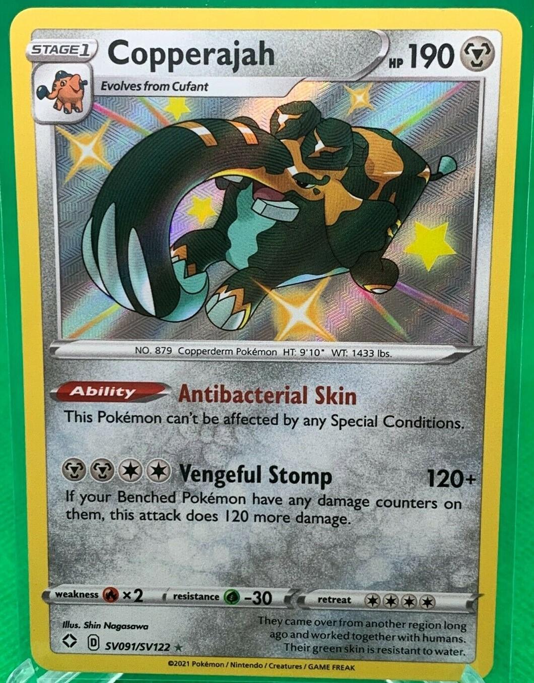 Copperajah #SV091 Prices | Pokemon Shining Fates | Pokemon Cards