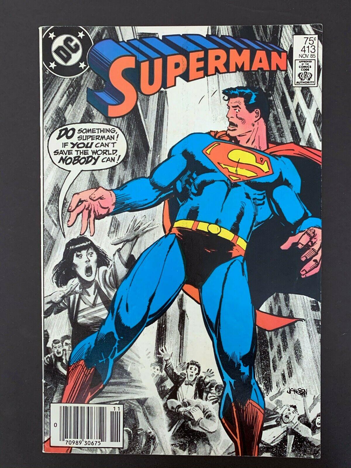 Superman #413 (1985) Prices | Superman Series