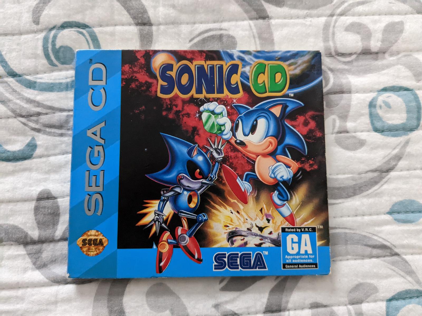 Sonic CD | Item and Box only | Sega CD