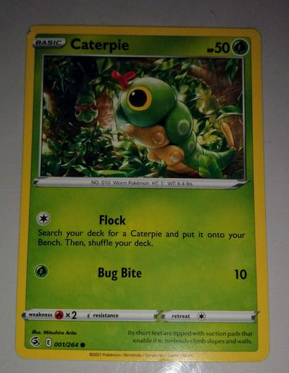 Caterpie | Ungraded | Pokemon Fusion Strike