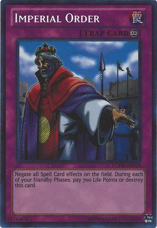 Imperial Order LCYW-EN178 Prices | YuGiOh Legendary Collection 3: Yugi ...