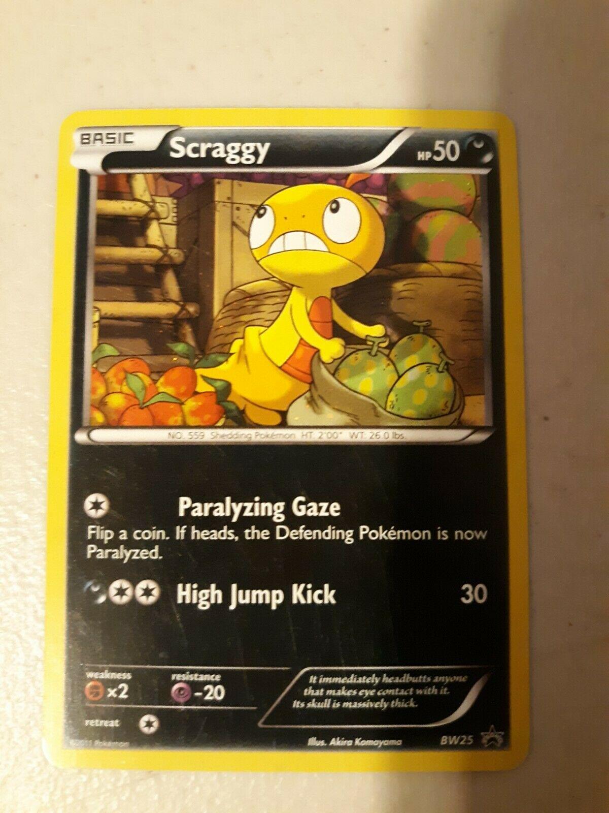 Scraggy #BW25 Prices | Pokemon Promo | Pokemon Cards