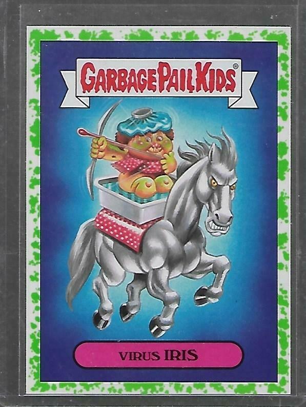 Virus IRIS [Green] #12a Prices | Garbage Pail Kids Adam-Geddon | GPK Cards