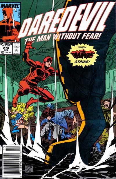 Daredevil [Newsstand] #274 (1989) Prices | Daredevil Series