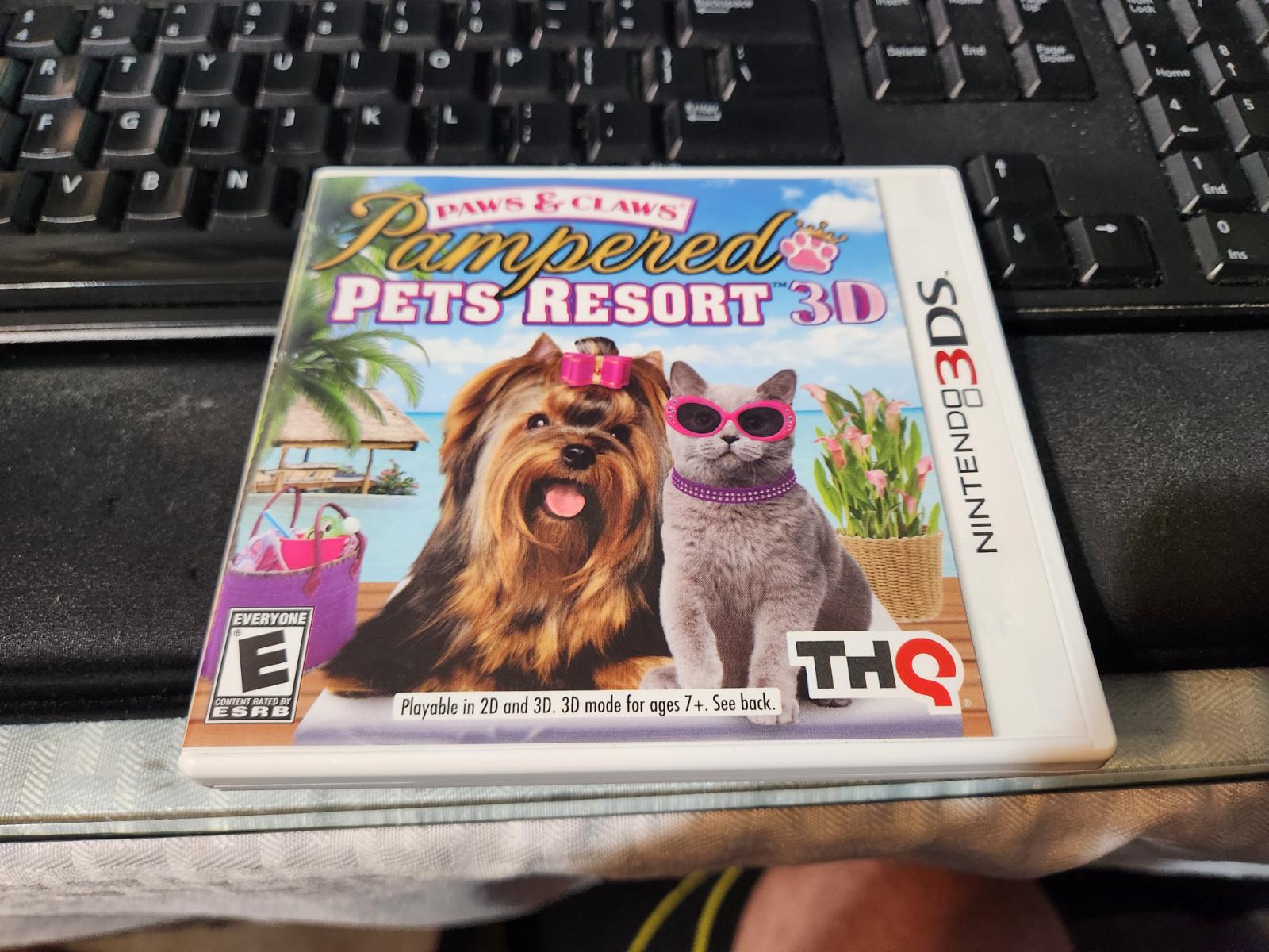 Paws & Claws Pampered Pets Resort 3D | Item, Box, and Manual | Nintendo 3DS