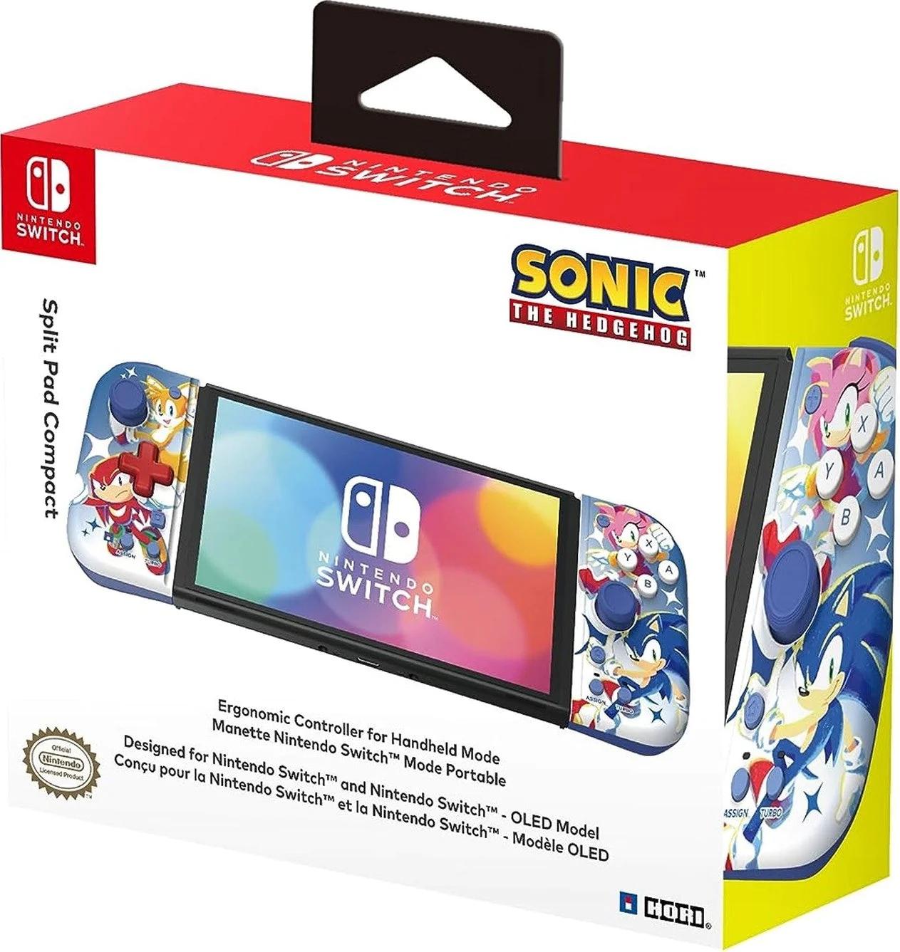 HORI Split Pad Compact Sonic Precios Nintendo Switch | Compara precios ...