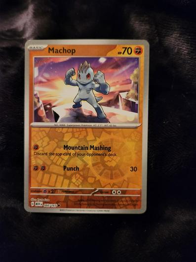 Machop [Reverse Holo] | Ungraded | Pokemon Scarlet & Violet 151