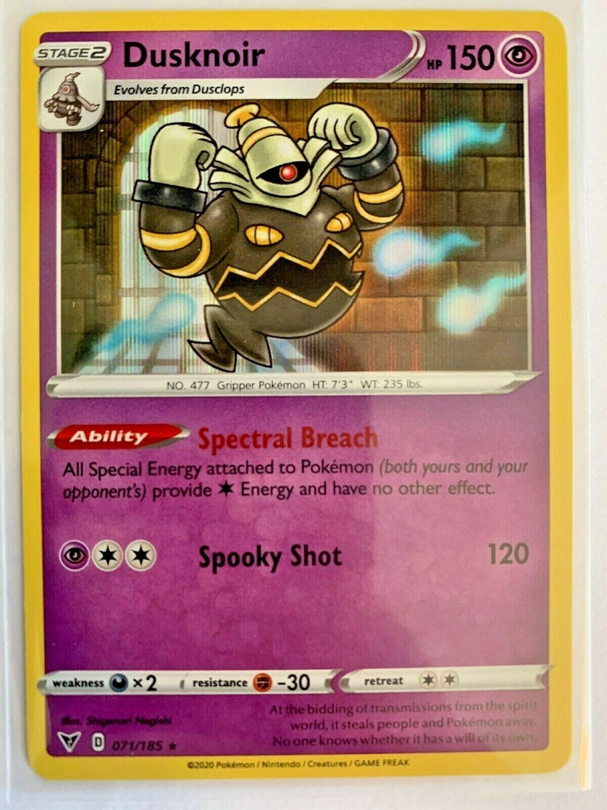 Dusknoir [Holo] #71 Prices | Pokemon Vivid Voltage | Pokemon Cards
