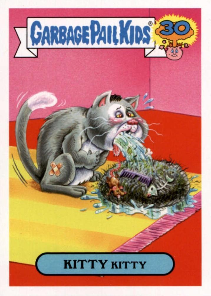 KITTY Kitty #1a Prices | 2015 Garbage Pail Kids | Garbage Pail Cards