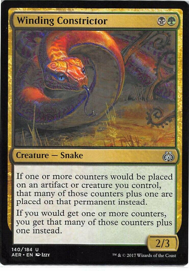 Winding Constrictor Prices | Magic Aether Revolt | Magic Cards