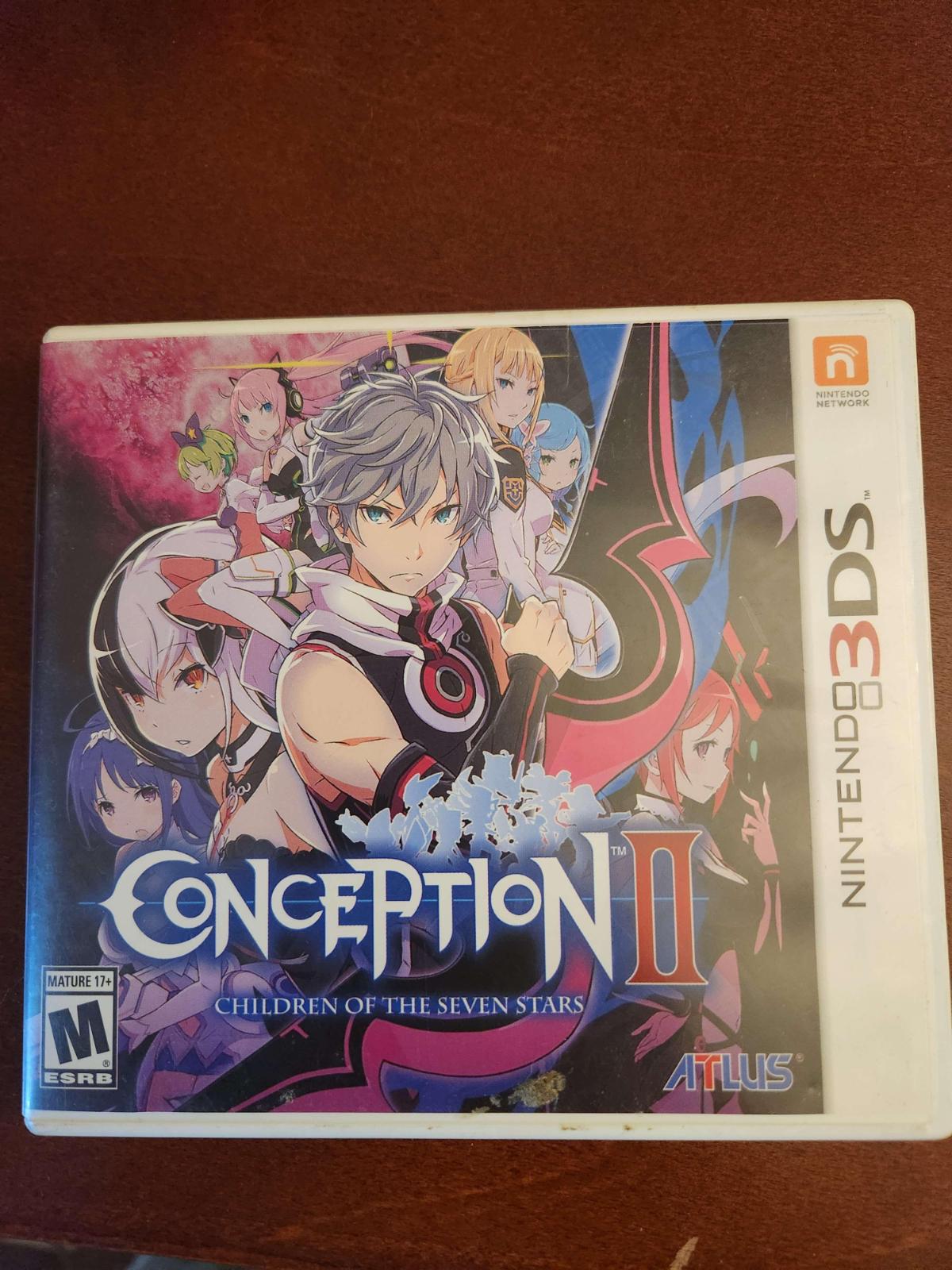 Conception II: Children of the Seven Stars | Box and Manual only ...