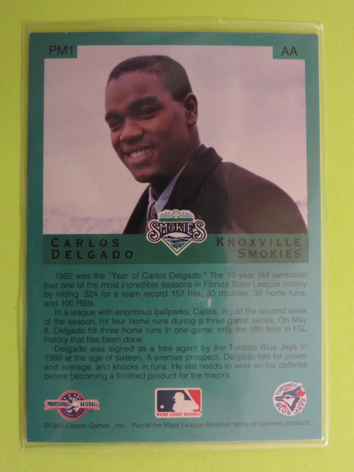 Carlos Delgado #PM1 Prices | 1993 Classic Best | Baseball Cards