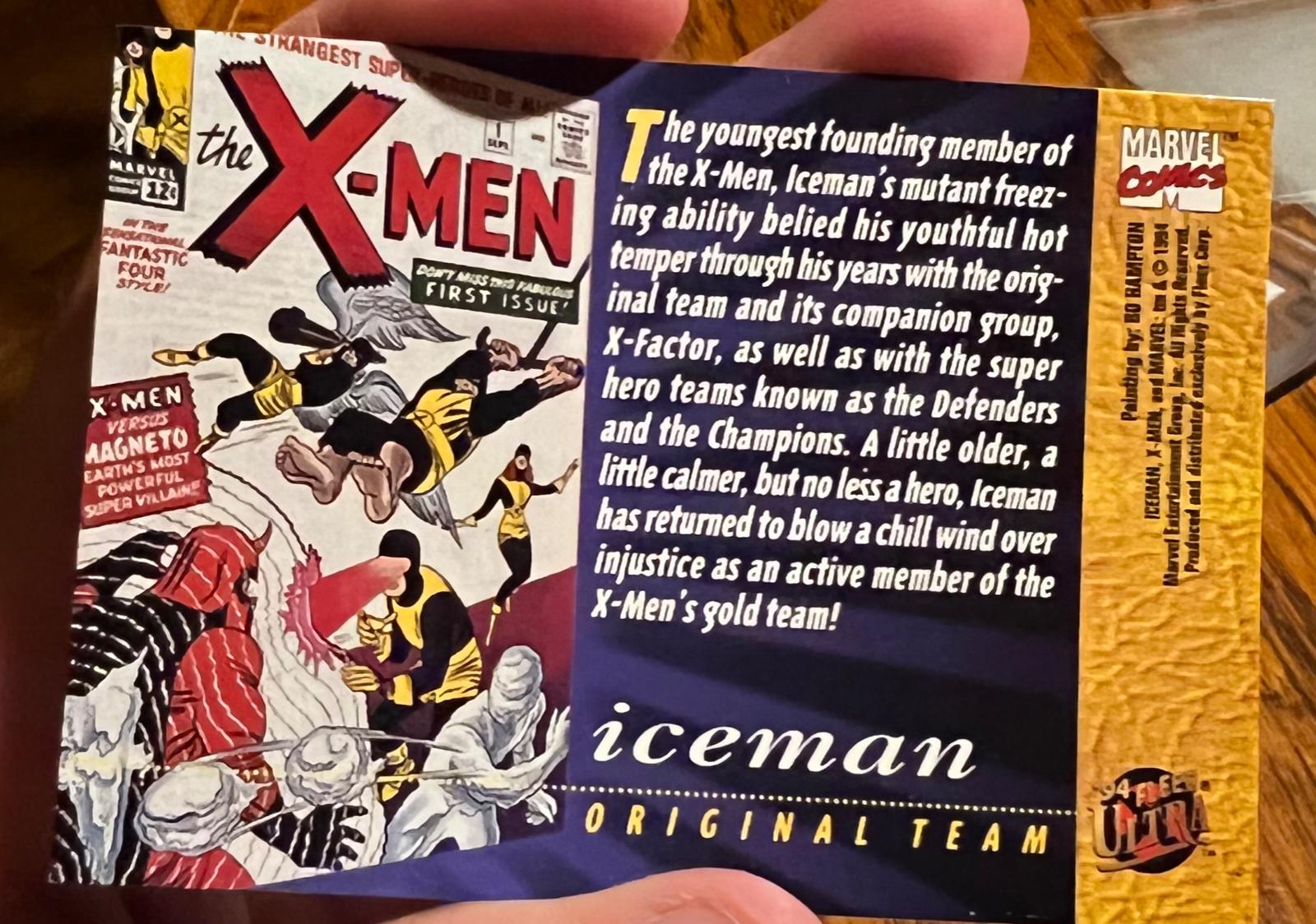 Iceman #98 Prices | Marvel 1994 Ultra X-Men | Marvel Cards